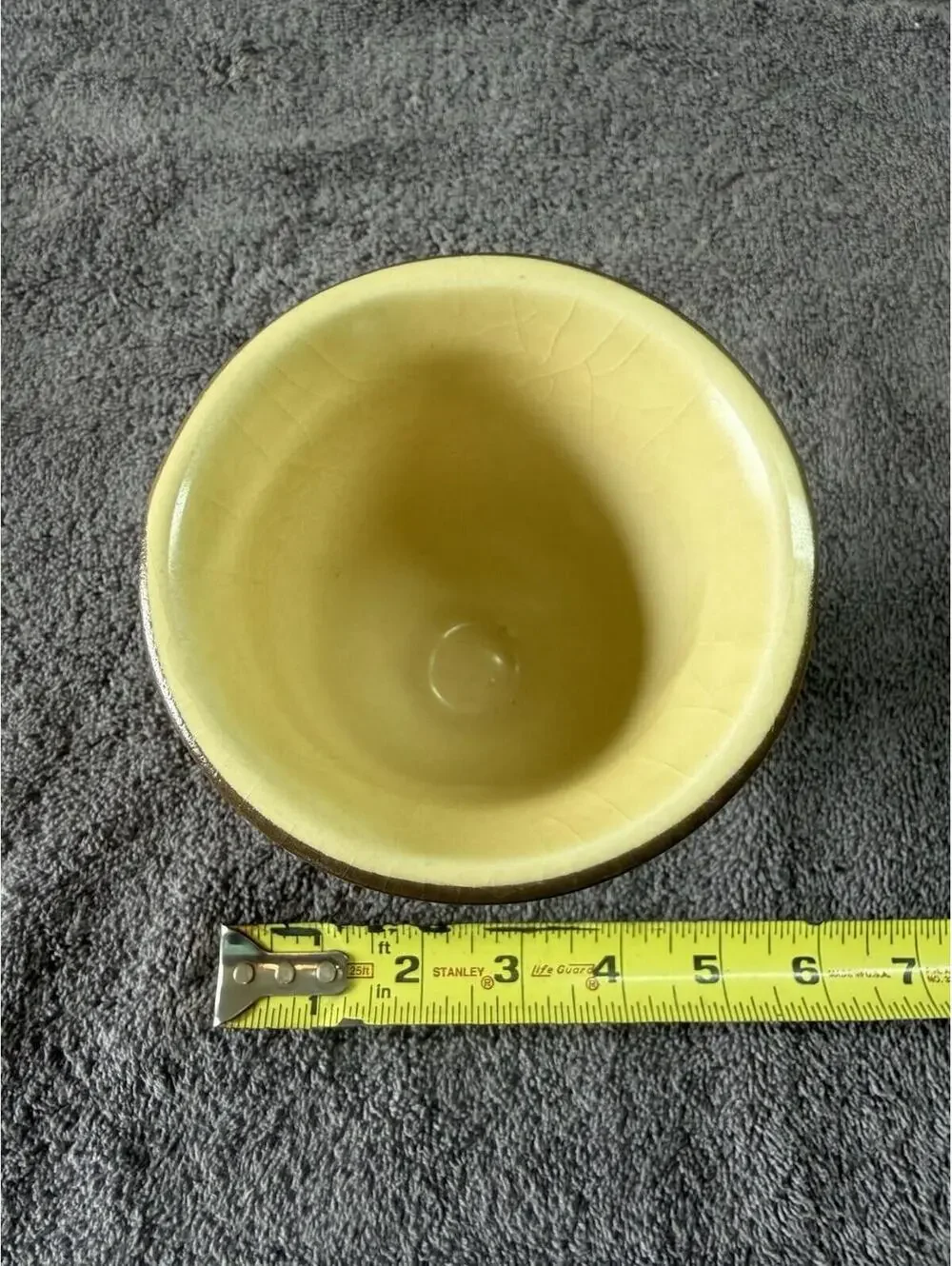 Fostoria | Other | Vintage Pfaltzgraff Village Goblet Crackle Glaze ...